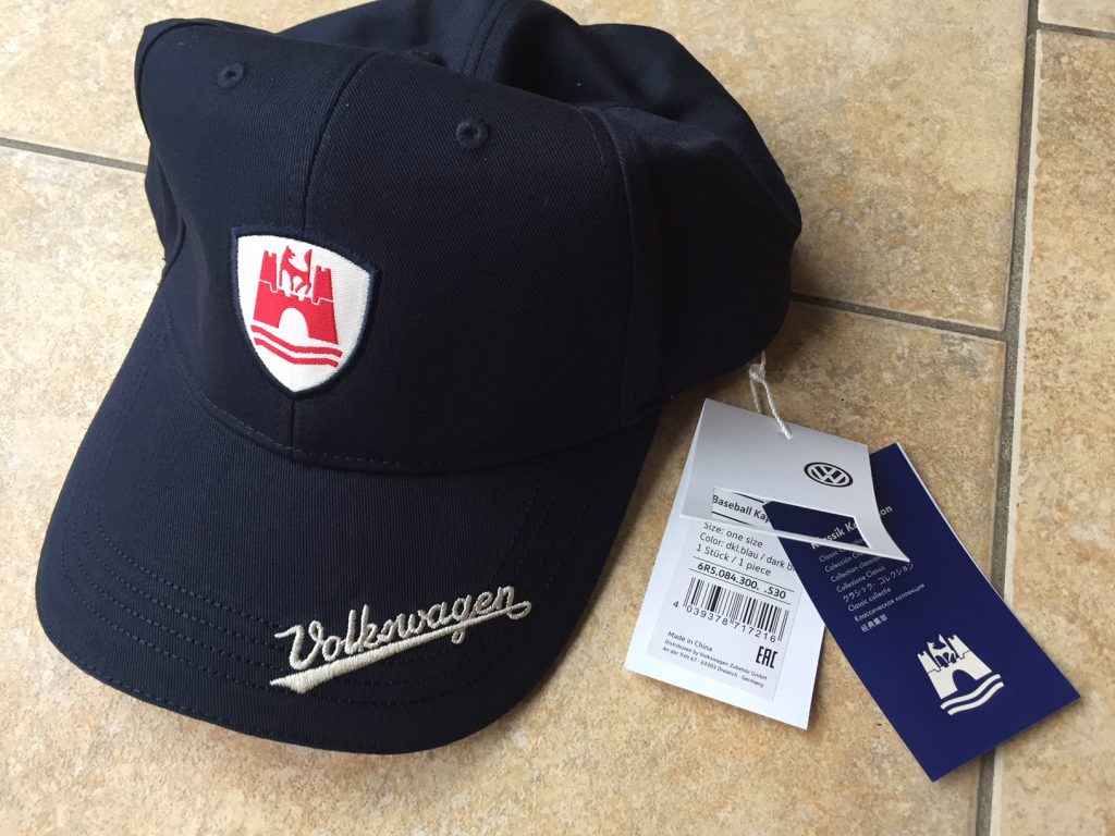 VW Baseball Cap ‘Wolfsburg’ – VW Golf 1