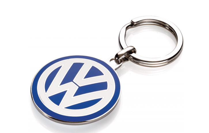 Mk1 Mk2 Golf GTI Blue / White VW Keyring – VW Golf 1