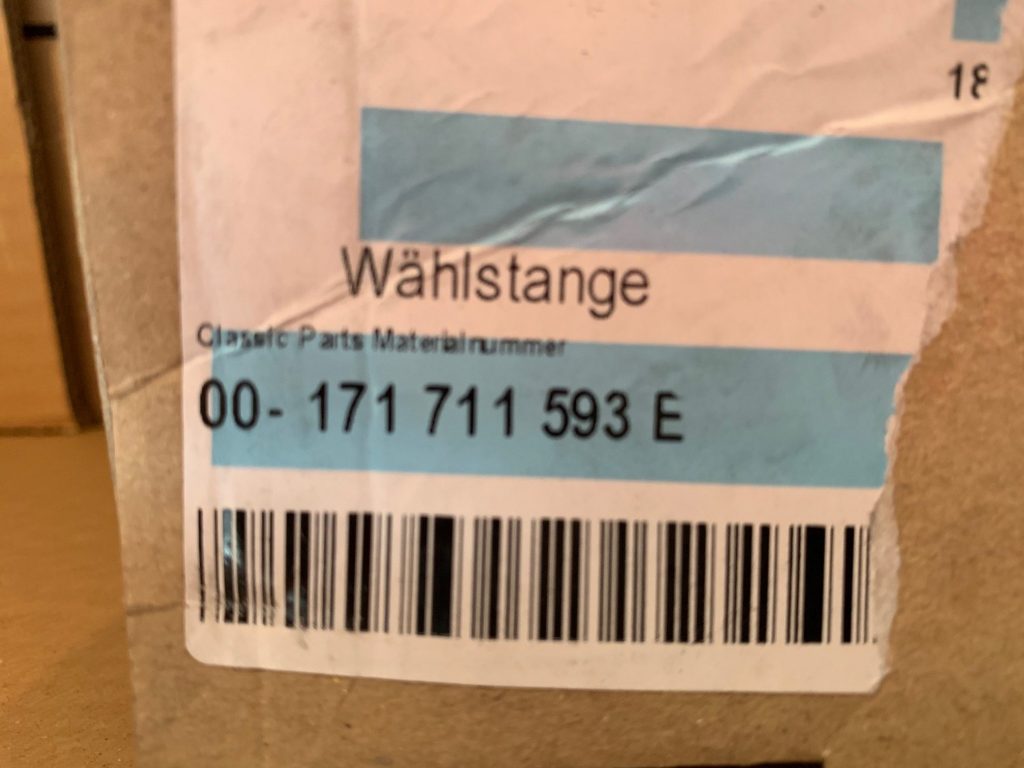 5 Speed 020 Gearbox Selector Rods SET – VW Golf 1