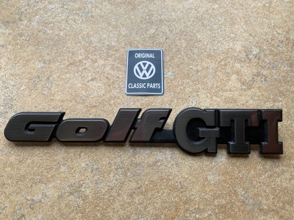 Rear emblem/badge for VW Golf Mk2 191853687N – VW Golf 1
