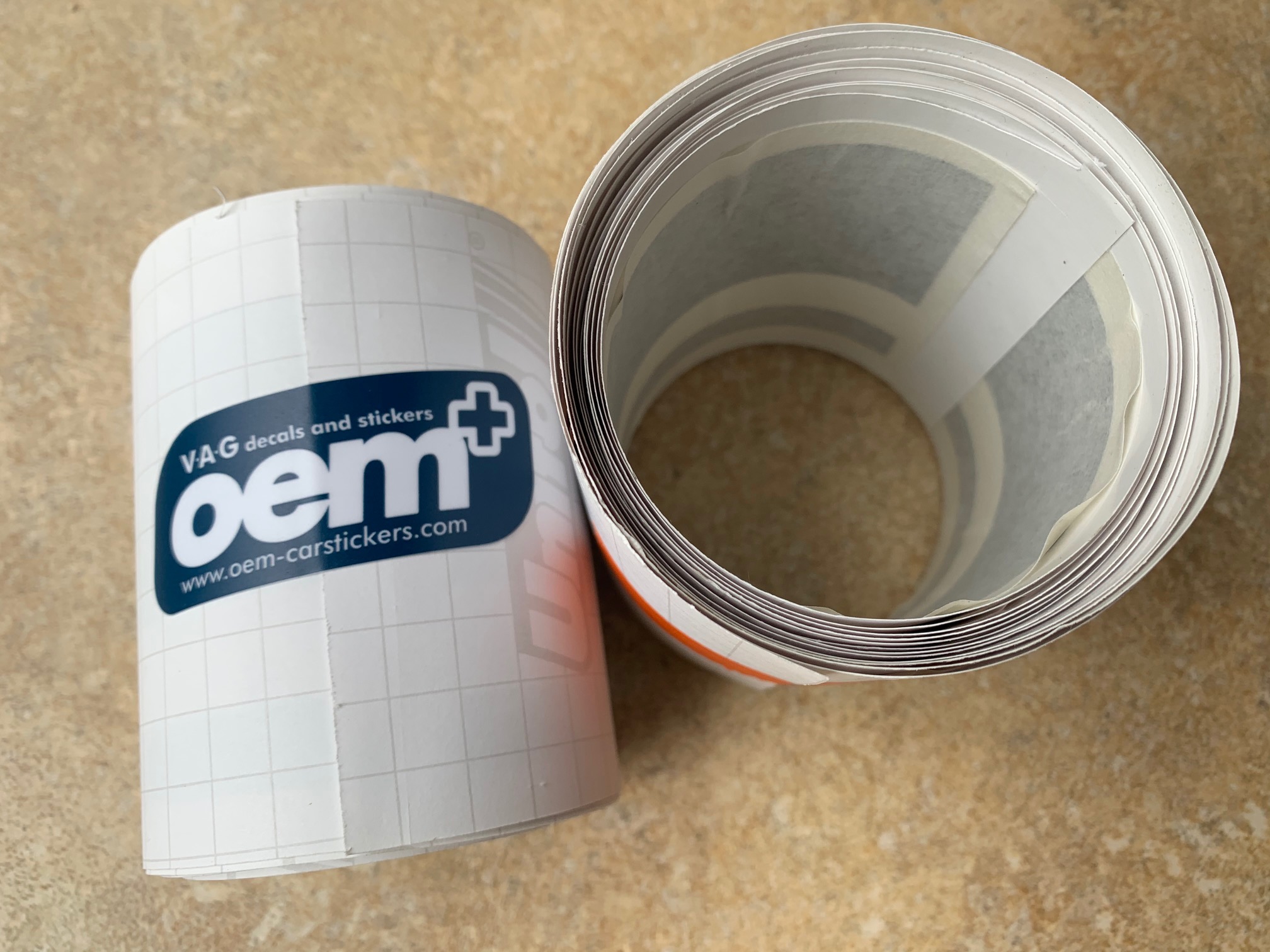 Golf 1 Silver Side Decals – SET – VW Golf 1