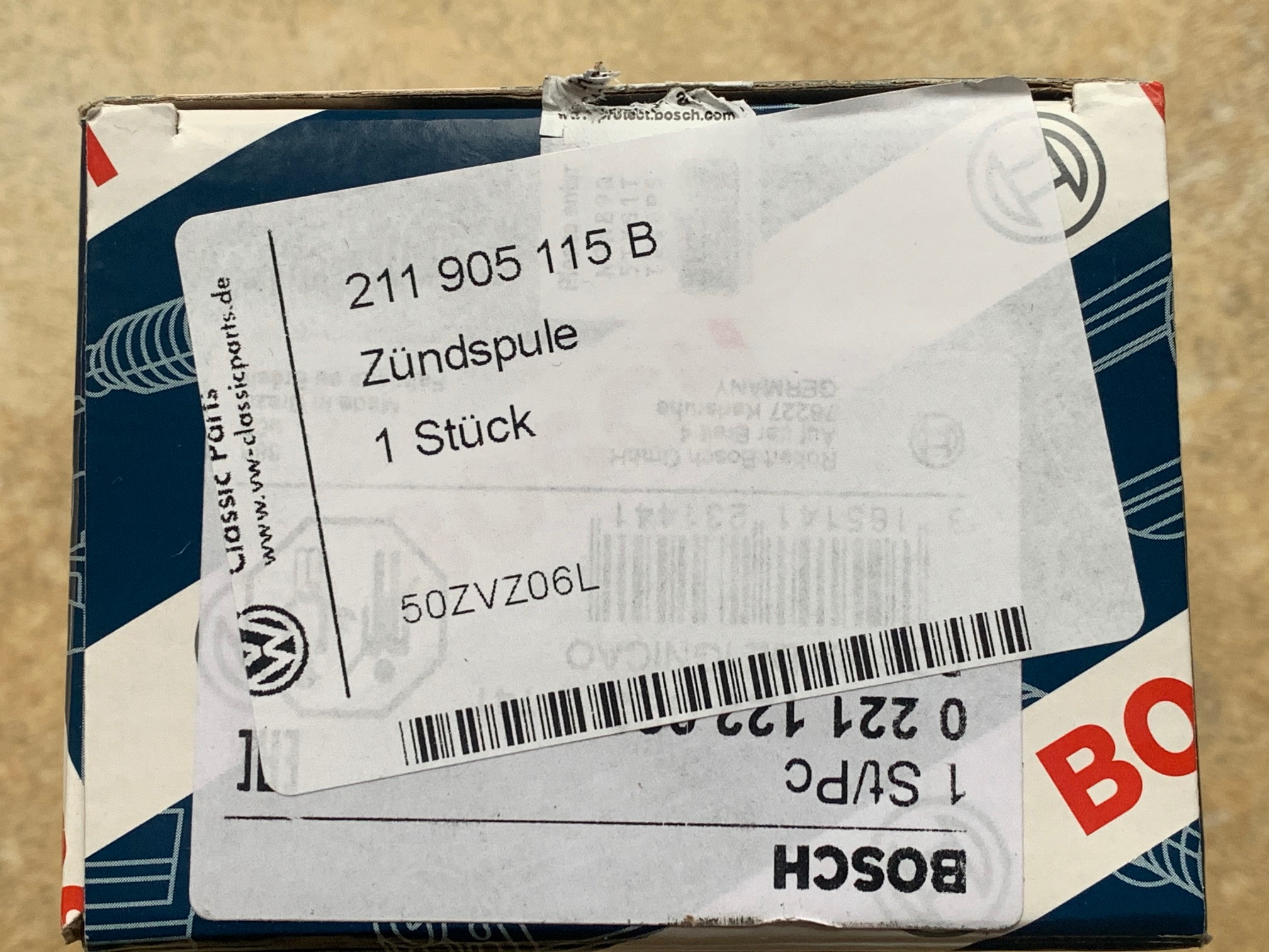 Golf 1 Coil 211905115B – VW Golf 1