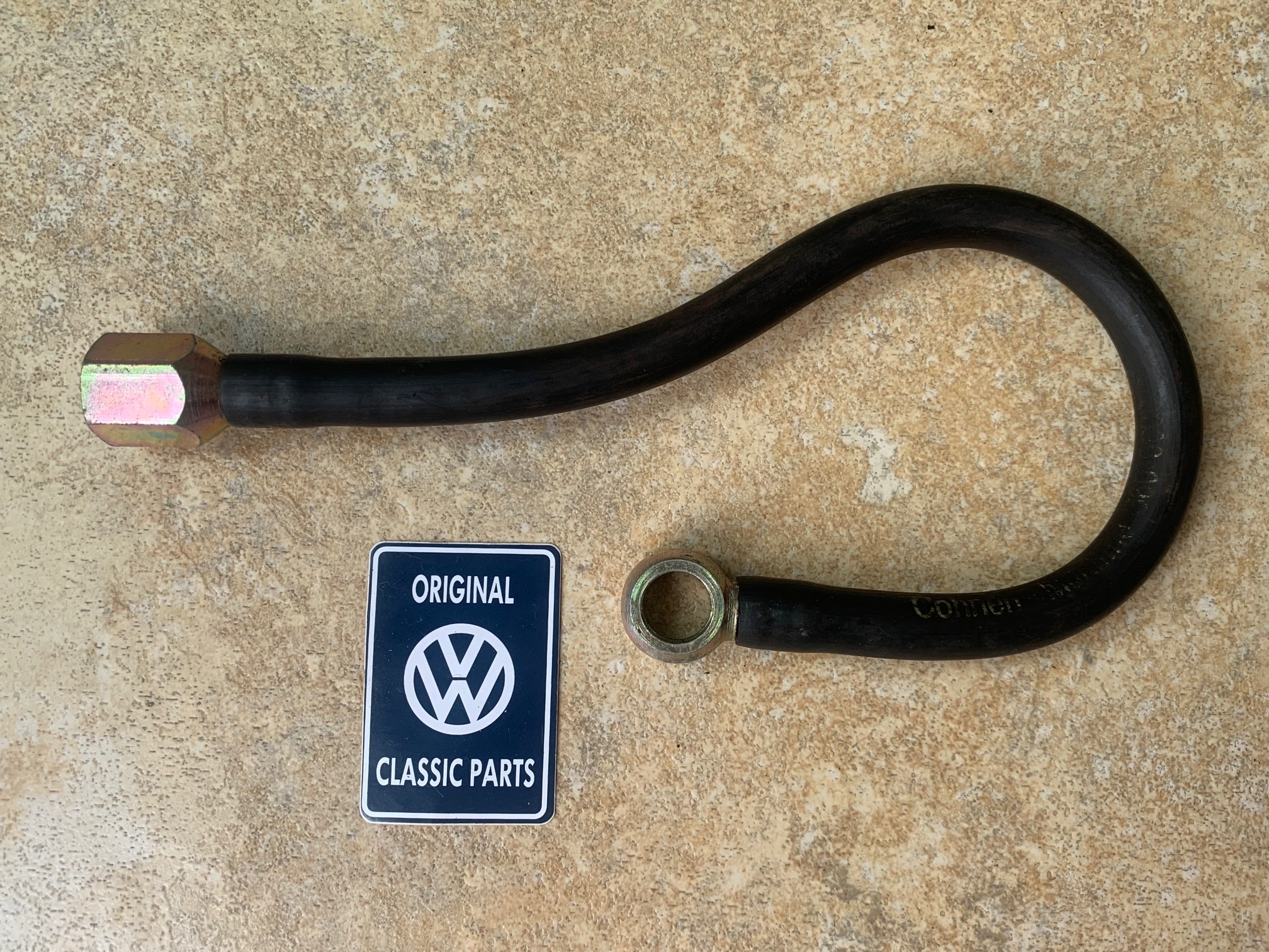 Fuel Line from metering head to return line – 067133699D – VW Golf 1